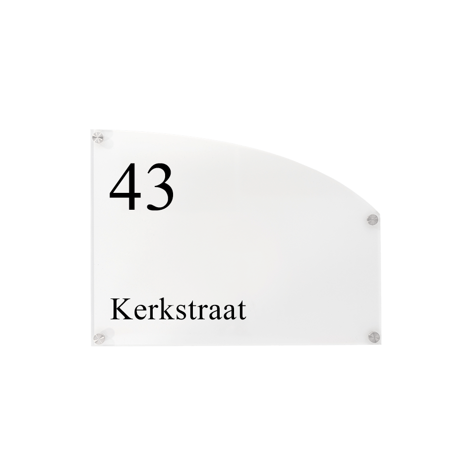 Borden - Ontwerp uw eigen bord online - Signomatic