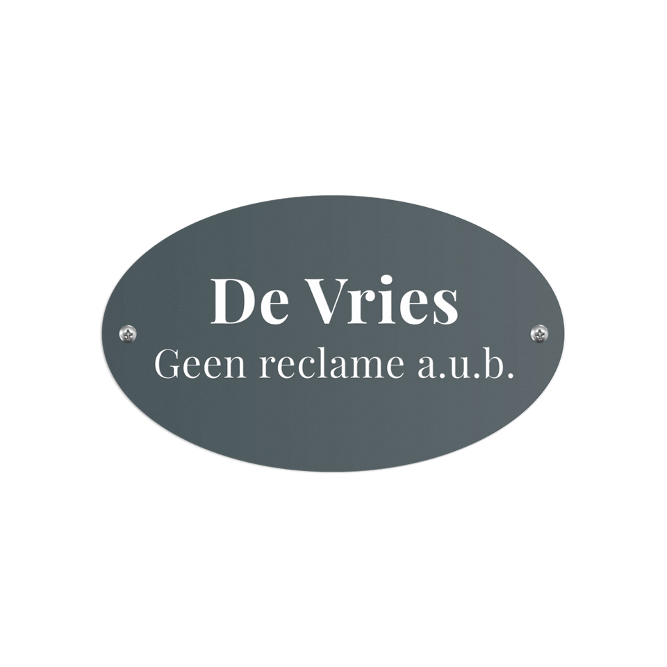 Borden - Ontwerp uw eigen bord online - Signomatic